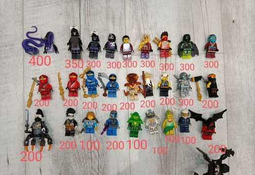 Lego ninjago минифигурки