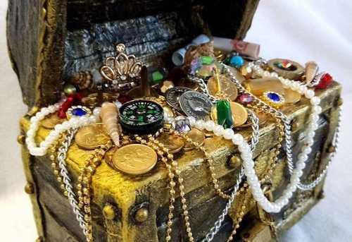Сувенир Сундук с сокровищами