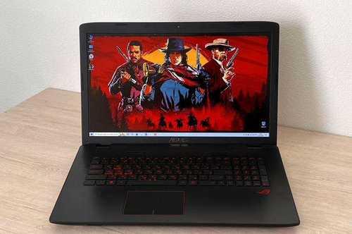 Игровой монстр Asus Rog 17 i7 16GB 2128GB gtx4gb