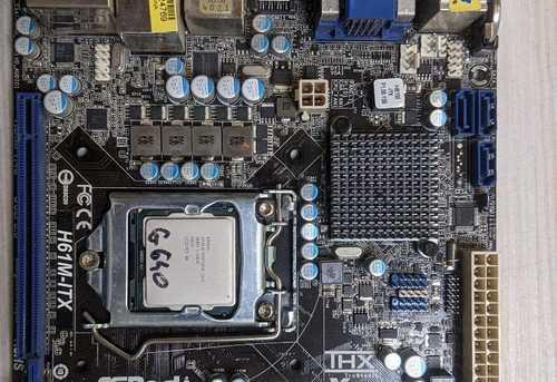 LGA1155 mini-ITX ASRock H61M-ITX