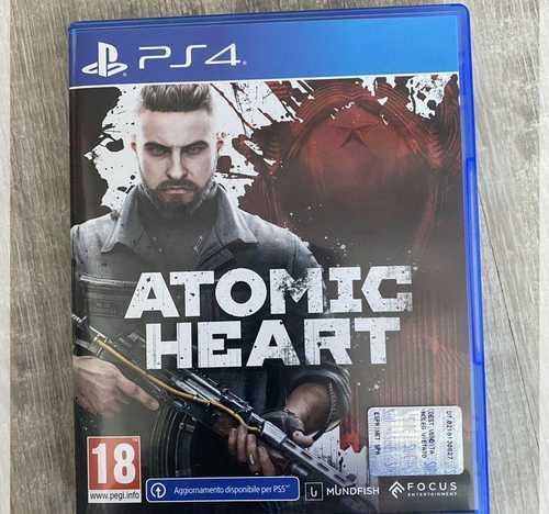 Atomic heart ps4 диск