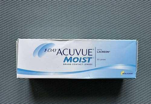 Контактные линзы 1-Day Acuvue Moist, -3,50