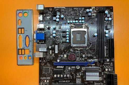 Материнская плата MSI H55M-E23 1156