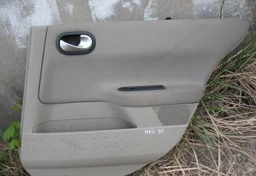 Седан задняя правая обшивка двери Renault Megane 2