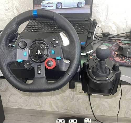Игровой руль Logitech G29 с кпп