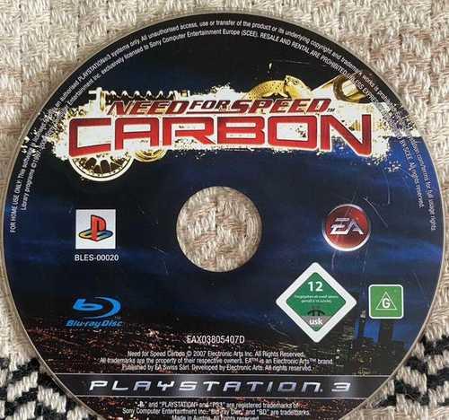 Игра Need for Speed Carbon для PS3