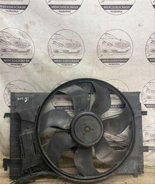 Вентилятор охлаждения Мерседес w203