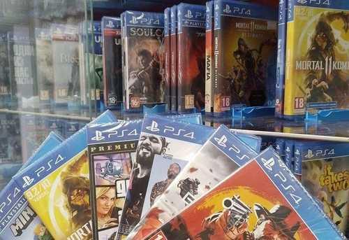 Игры PS4, лицензионные диски PlayStation 4, лиц