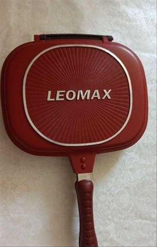 Двухсторонняя сковорода гриль Leomax
