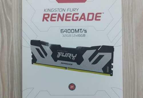 DDR5 32Gb 6400Mhz (2*16Gb kit) Kingston Renegade