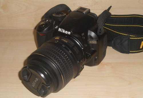 Nikon D3100 с объективом