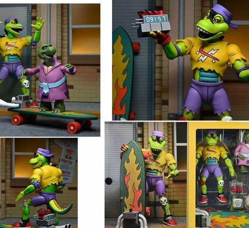 Neca tmnt Черепашки ниндзя Эйприл Мондо Гекко