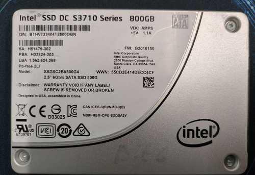 Серверные Intel SSD 150 и 800 GB