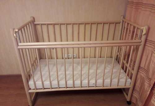 Детская кроватка икеа 120*60 см