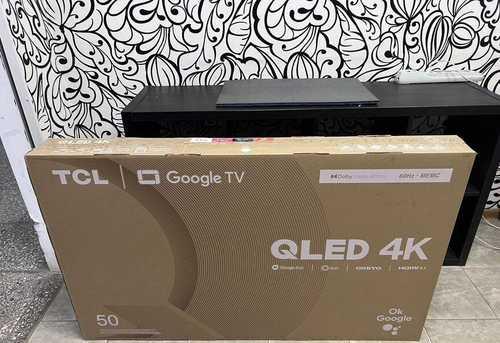 4K телевизор TCL 50C635 2022 qled гарантия, чек