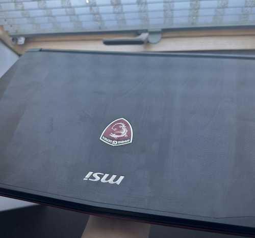 Игровой ноутбук msi ge62