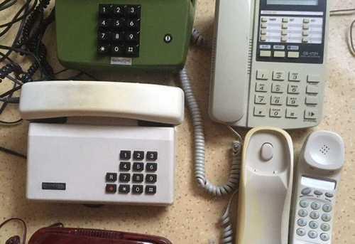 Кнопочный телефон СССР в рабочем состоянии