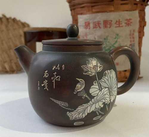 Заварочный чайник из исинской глины