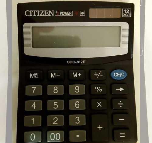 Калькулятор citizen sdc 812 II