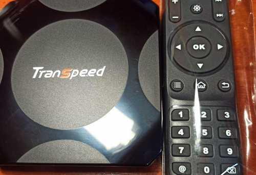 Тв приставка Android Smart TV Transpeed AV1 2/16gb