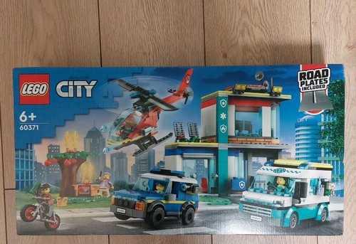 Lego City 60371 Emergency Vehicles HQ