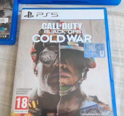 Call of duty black ops cold war ps5 диск