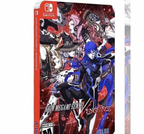 Shin Megami Tensei V: Vengeance - SteelBook Launch Edition Switch, русские субтитры