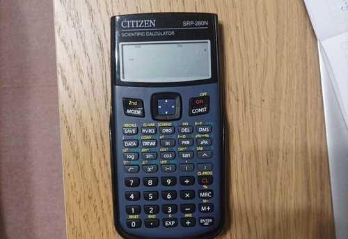 Программируемый калькулятор citizen spr-280n