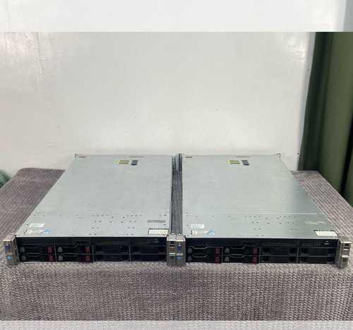 Сервер HP DL380e Gen8 E5-2407v2x2/2х460W-2шт