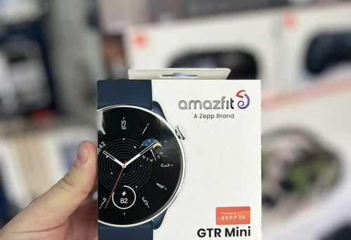 Смарт часы amazfit gtr mini blue