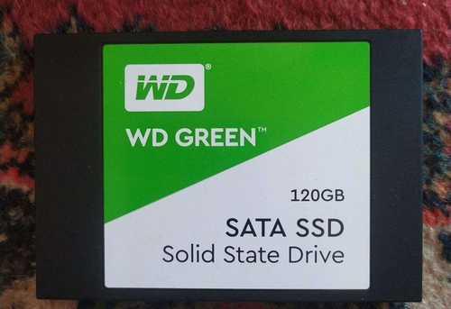 SSD 120 Гб WD green SATA