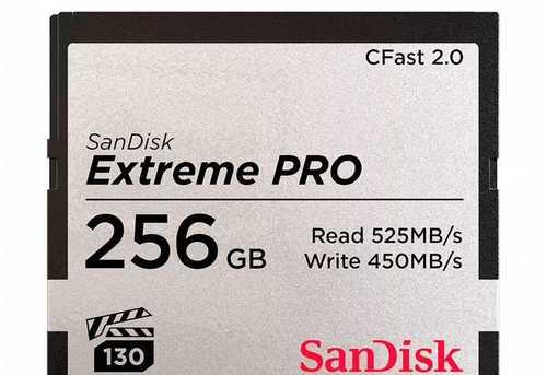 Карта памяти SanDisk CFast 256GB Extreme Pro R525