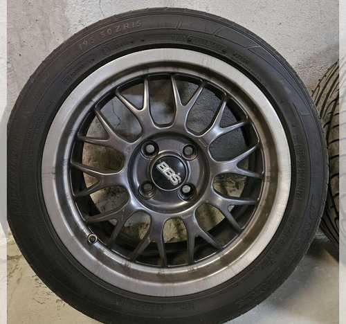 Кованные BBS r15   Dunlop SP Sport maxx 195/50/15