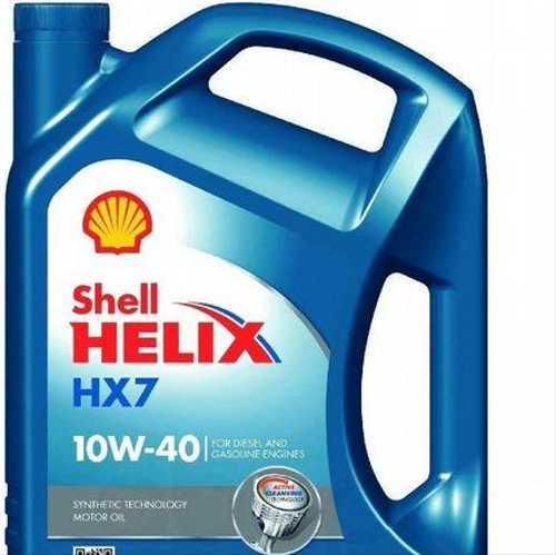 Масло моторное shell Helix HX-7 10W-40