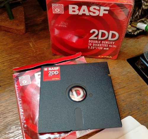 Дискеты BASF 2DD 5.25"/130mm