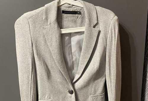 Жакет пиджак женский серый