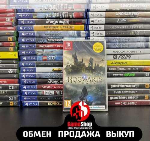 Hogwarts: legacynintendo switch картридж