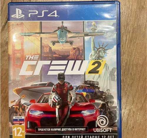 Диски на ps4 the crew 2