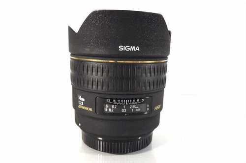 Sigma 14mm 1:2.8 canon (id4121)