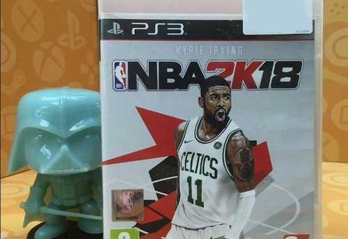 PS3 NBA 2K18 (английская версия) б/у