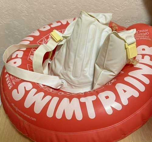 Круг для плавания swimtrainer красный
