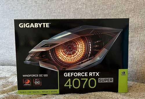 Рст Gigabyte Nvidia RTX 4070 super Windforce OC