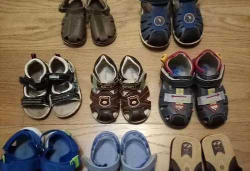 Детская обувь лето