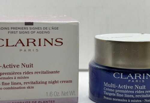 Ночной крем clarins multi-active