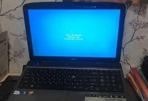 Продам ноутбук acer aspire 5738ZG