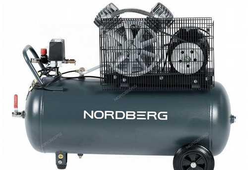 Компрессор поршневой 100 л 500 л/мин Nordberg