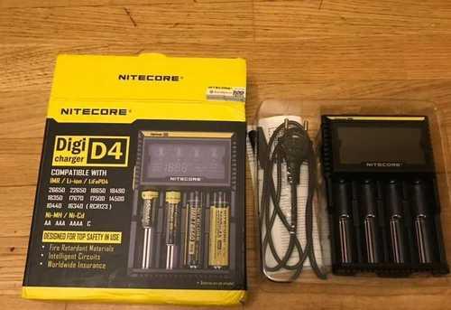 Зарядное устройство для аккумуляторов nitecore D4