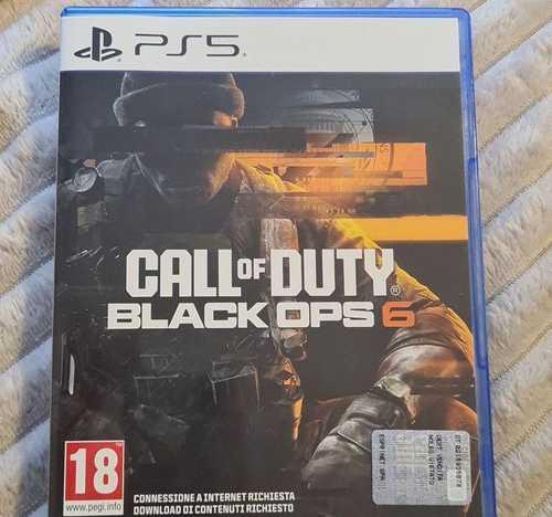 Call of duty black ops 6 ps5 диск