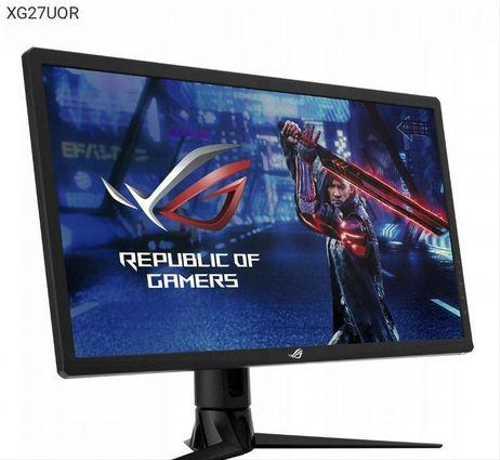 Монитор Asus xg27uqr 27" IPS Чёрный, xg27uqr