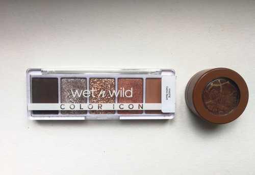 Палетка теней Wet'n'Wild и однука Colourpop